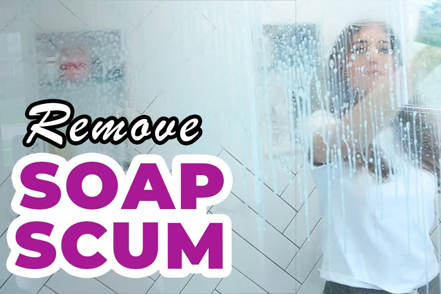 How to Remove Soap Scum from Glass Showers! – Maker's Clean